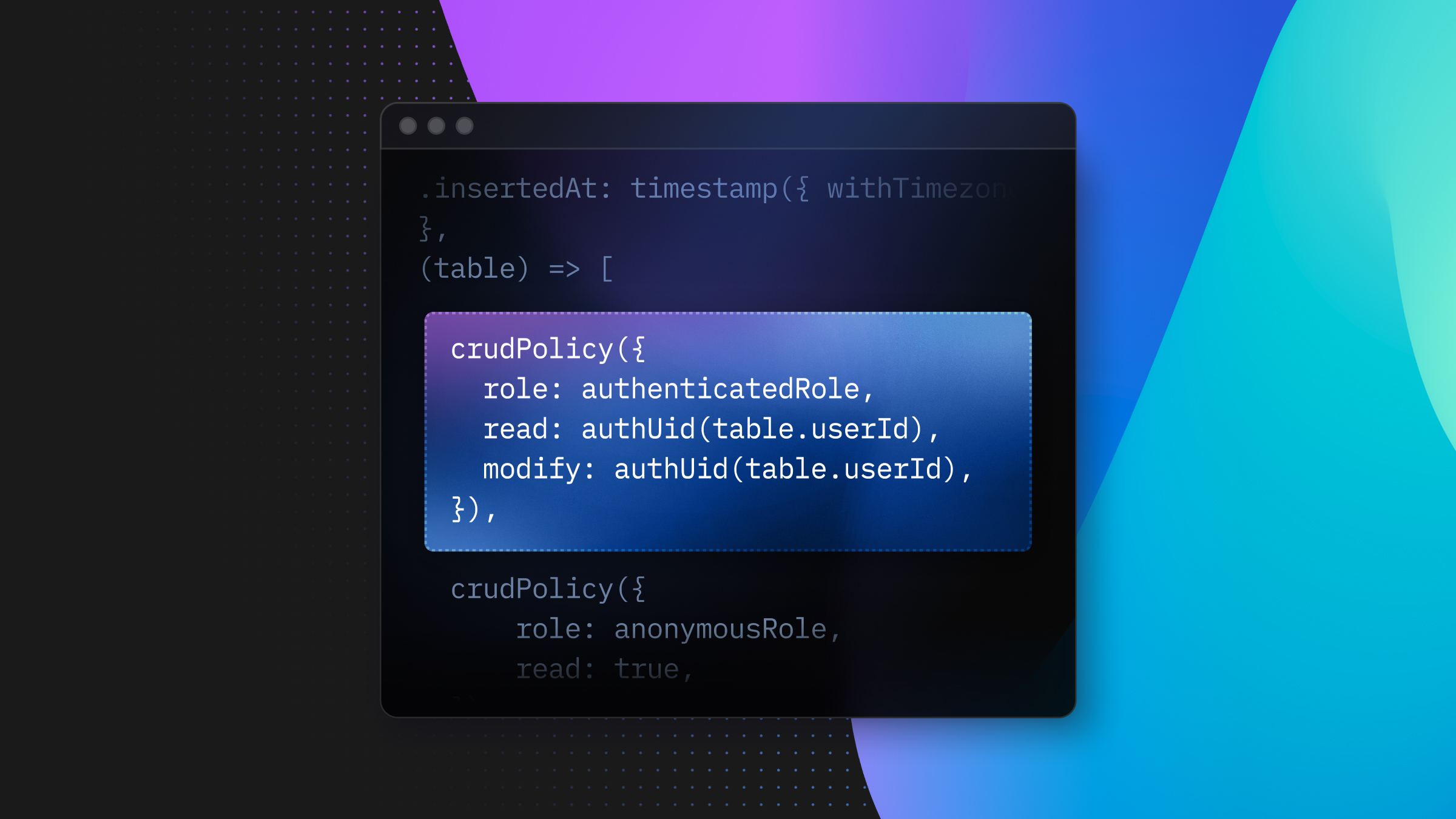 Higher-level CRUD Abstraction for Postgres RLS - Neon