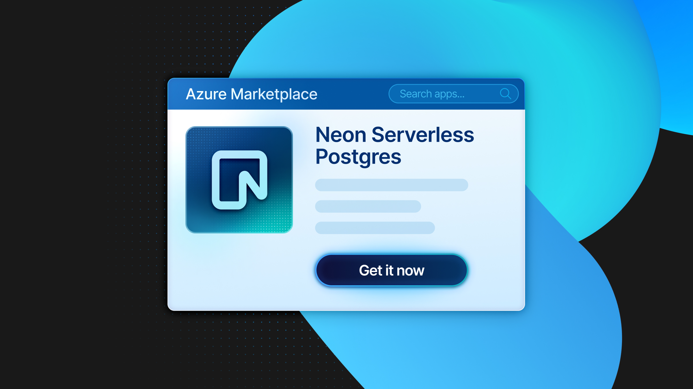 Neon is Now Available as an Azure Native Integration - Neon